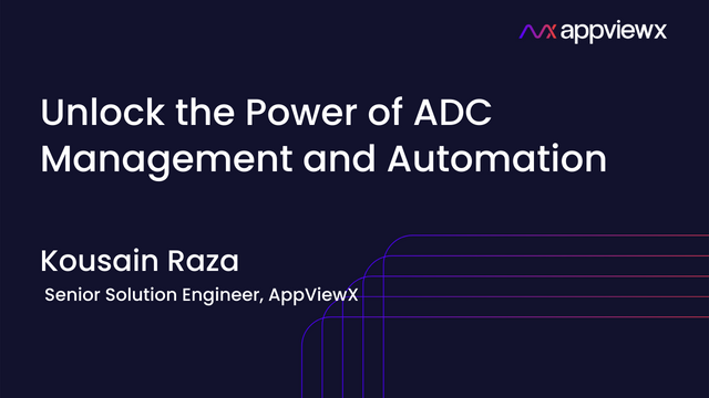 Unlock the Power of ADC Management and Automation