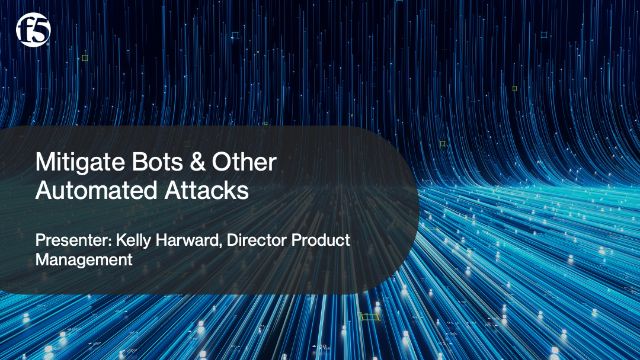 F5 Distributed Cloud Bot Defense Vision in Action