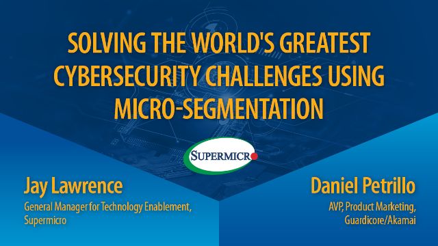 Solving the World's Greatest Cybersecurity Challenges using Micro ...