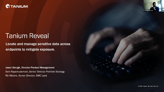 Sensitive Data Monitoring with Tanium