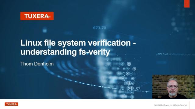 Linux file system verification - understanding fs-verity