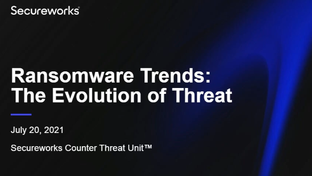 Ransomware Trends: The Evolution of Threat