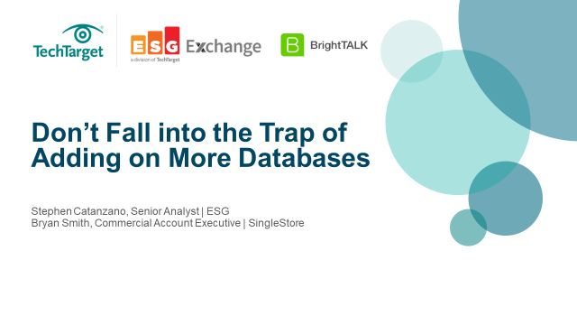 ESG Exchange: Don’t Fall into the Trap of Adding on More Databases