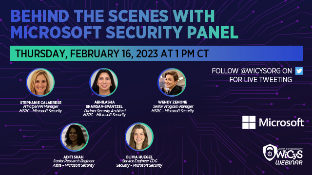 Behind the Scenes with Microsoft Security Panel