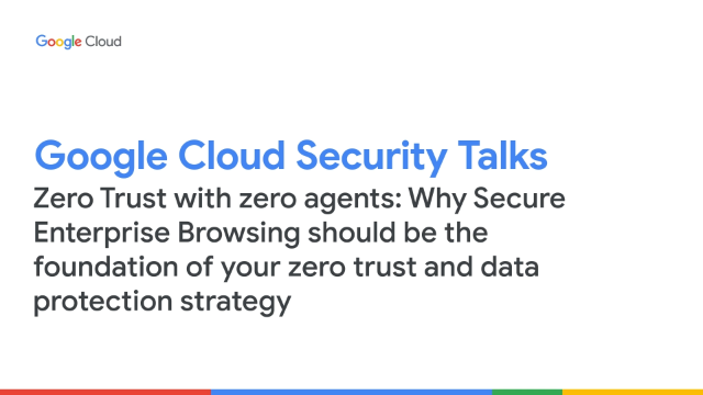 Google Cloud Security - BrightTALK