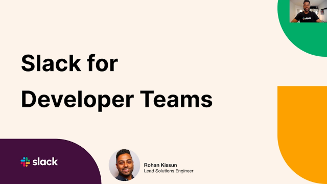 Getting started with Slack for developer teams
