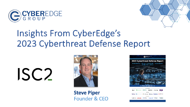Key Insights from CyberEdge's 2023 Cyberthreat Defense Report