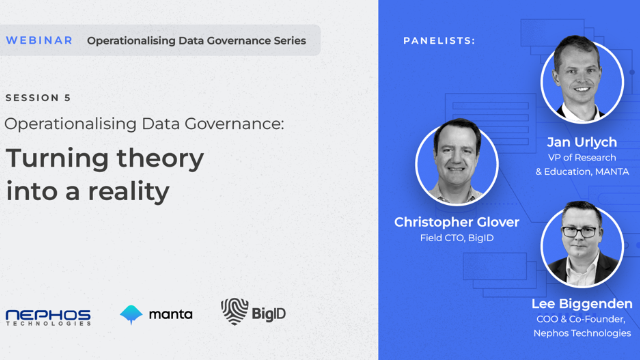 Operationalizing Data Governance: Turning Theory into Reality