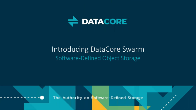 Lancement de la Plateforme Swarm de DataCore pour le Stockage Objet