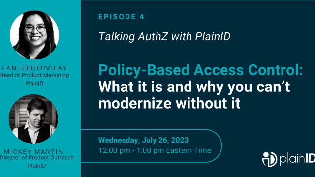 Policy-Based Access Control | What it is and why you can’t modernize ...
