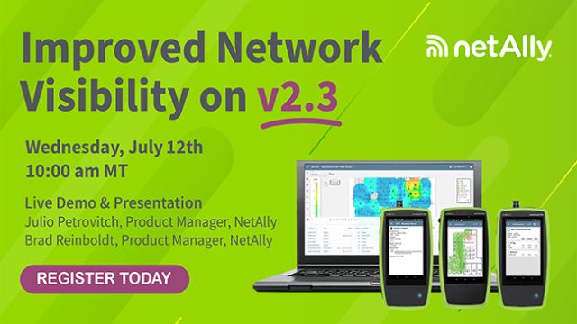 Webinars | Product Training | NetAlly