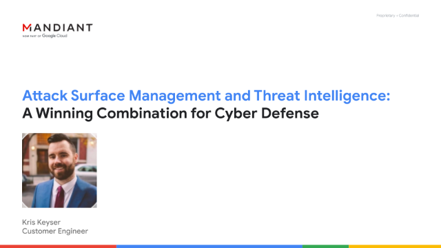 Mandiant | Transform Your Cybersecurity - BrightTALK