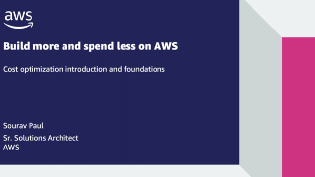 TechShift - Build More and Spend Less with AWS for Software Companies