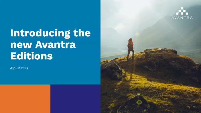 Die neuen Avantra Editionen