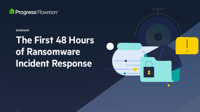 APJ Webinar - The First 48 Hours of Ransomware Incident Response