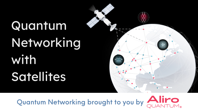 Quantum Networking with Satellites