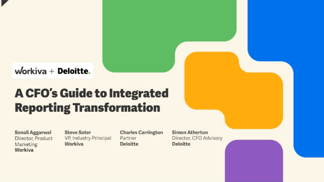 A CFO’s Guide to Integrated Reporting Transformation