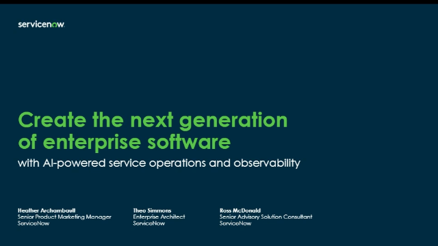 AI-powered Service Operations and Observability