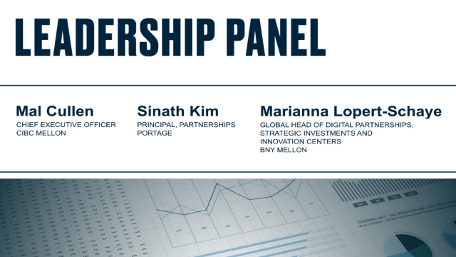 Canada Fintech Innovation Showcase Leadership Panel, ENG CAPS