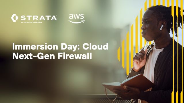 Immersion Day: Cloud Next-Gen Firewall