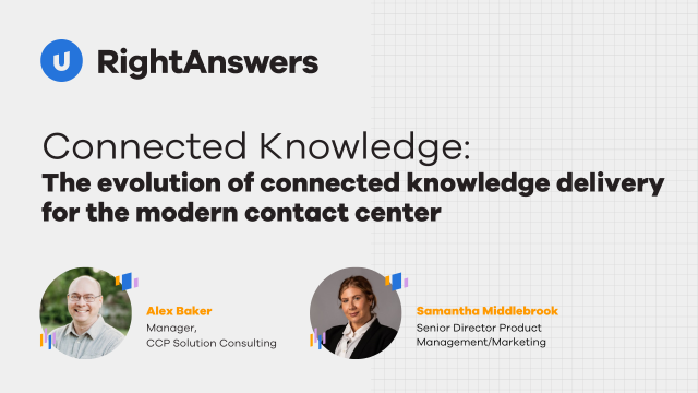 Connected Knowledge: The evolution of connected knowledge delivery