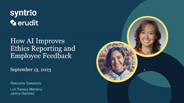 How AI Improves Ethics Reporting and Employee Feedback