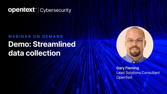 Demo: Reducing cost and complexity with streamlined data collection