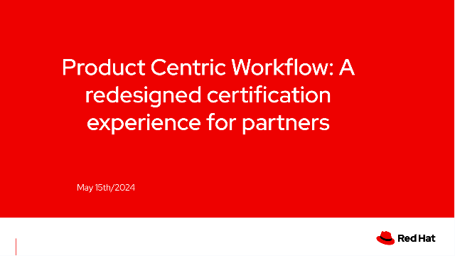 Red Hat Partner Connect Live - BrightTALK