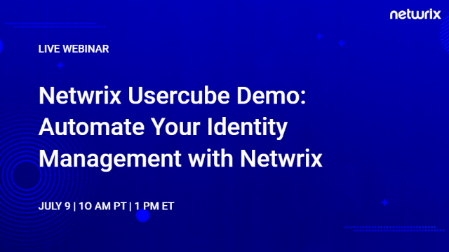 Netwrix - BrightTALK