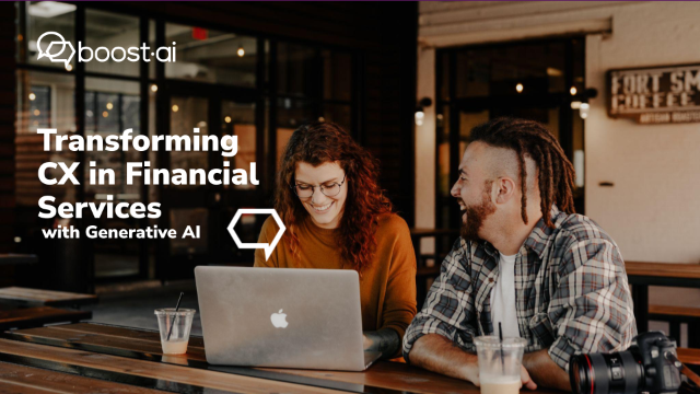 Transforming CX in financial services with generative AI