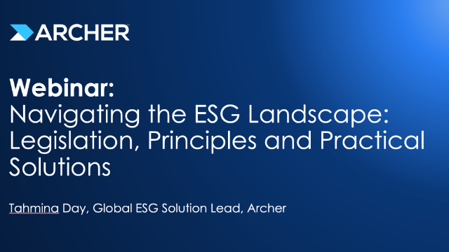 Navigating the ESG Landscape: Legislation, Principles, and Practical ...