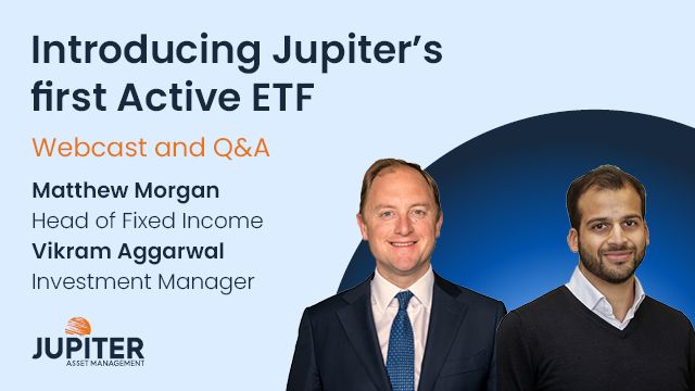 Introducing Jupiter's first Active ETF - live webcast