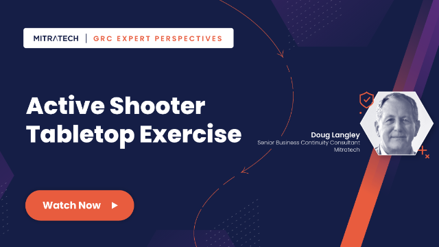 Active Shooter Tabletop Exercise