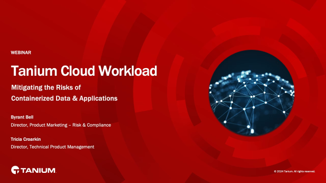 Tanium Cloud Workload