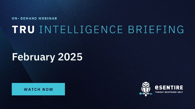 February 2025 TRU Intelligence Briefing On-Demand