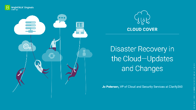 Disaster Recovery in the Cloud—Updates and Changes