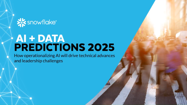 AI + Data Predictions 2025: How Operationalizing AI Will Drive ...