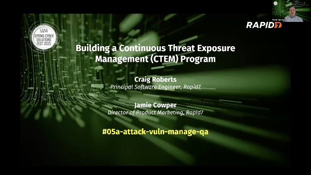 Building a Continuous Threat Exposure Management (CTEM) Program