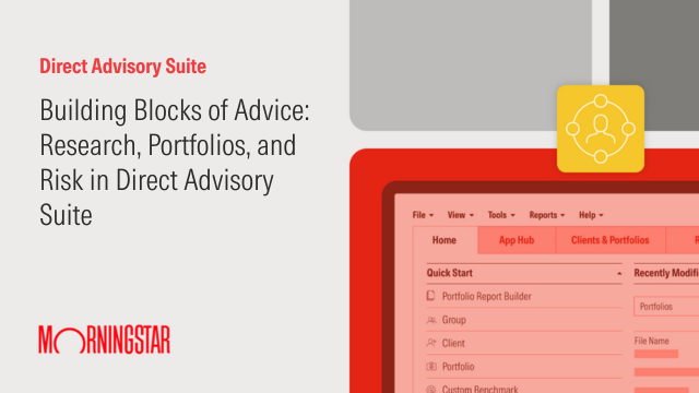 Building Blocks of Advice: Research, Portfolios, and Risk in Direct ...