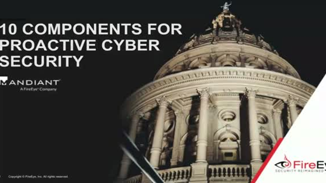 10 Components for Proactive Cyber Security