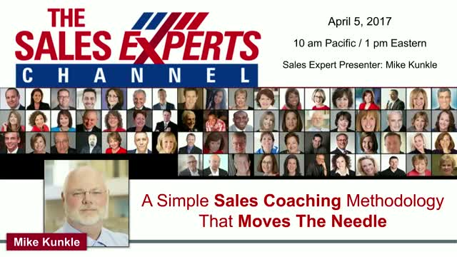 A Simple Sales Coaching Methodology that Moves the Needle