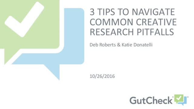 3 Tips To Navigate Common Creative Research Pitfalls