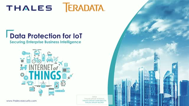 Data Protection for IoT – Securing Enterprise Business Intelligence