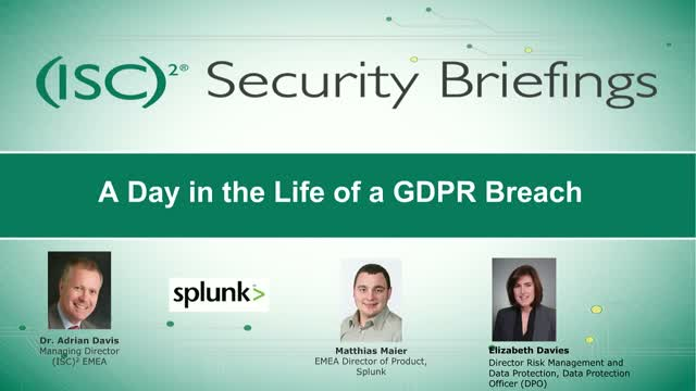 A Day in the Life of a GDPR Breach
