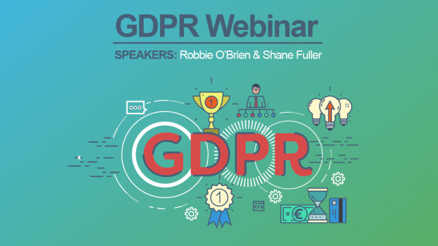 What are the 3 key stages of a GDPR project?