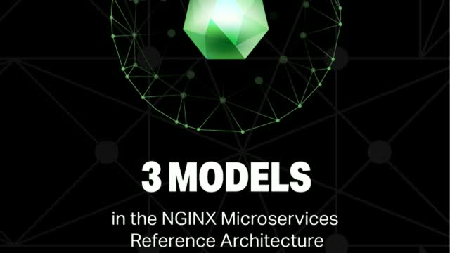 Three Models in the NGINX Microservices Reference Architecture