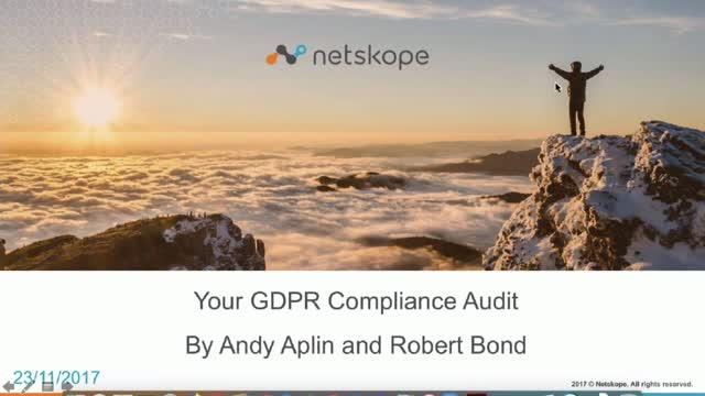 GDPR Countdown - Audit Stage