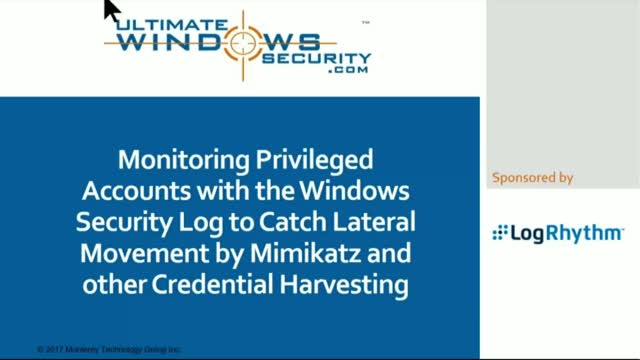 Monitoring Privileged Accounts with Windows Security Log