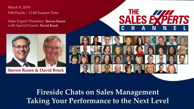 Fireside Chats on Sales Management
