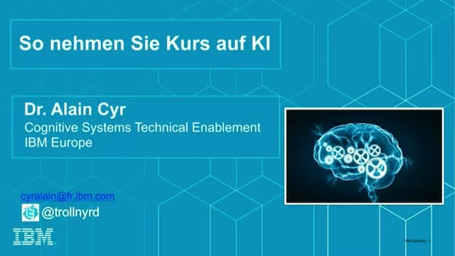 Erste Schritte auf Ihrem Weg mit KI